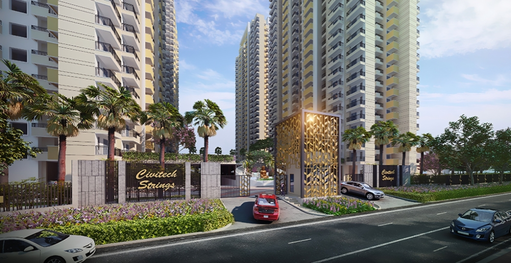 2/3 BHK Intelligent Home in Sector 12 Gr. Noida West - Civitech Strings
